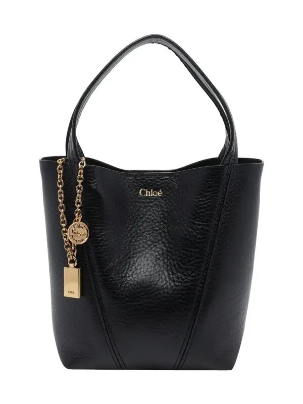 Chloé Small Spin Tote Bag - Black