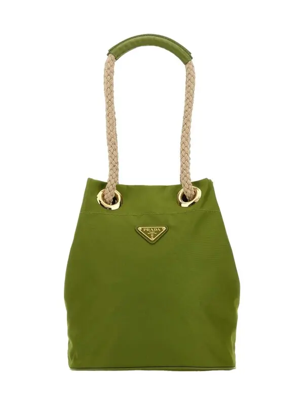 Prada Re-nylon Mariner Bucket Bag - Green