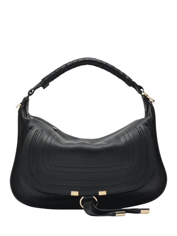 Chloé Small Marcie Leather Bag - Blue