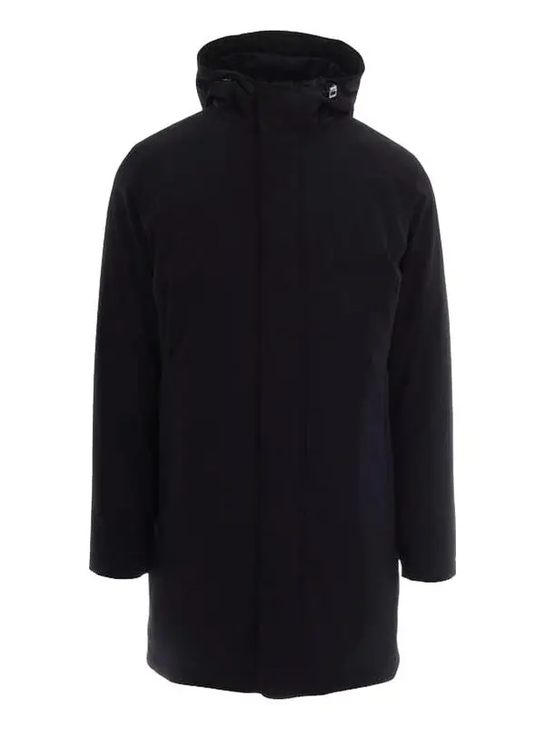 Herno Padded Hooded Coat - Blue