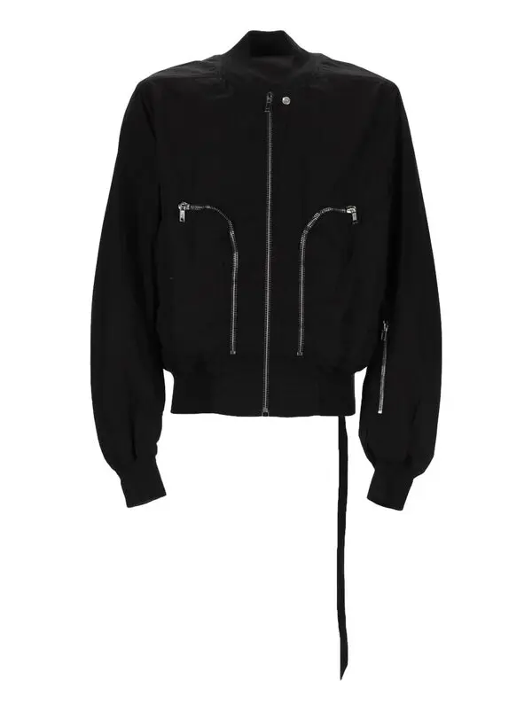 Rick Owens Giacca Bomber Bauhaus Flight - Black