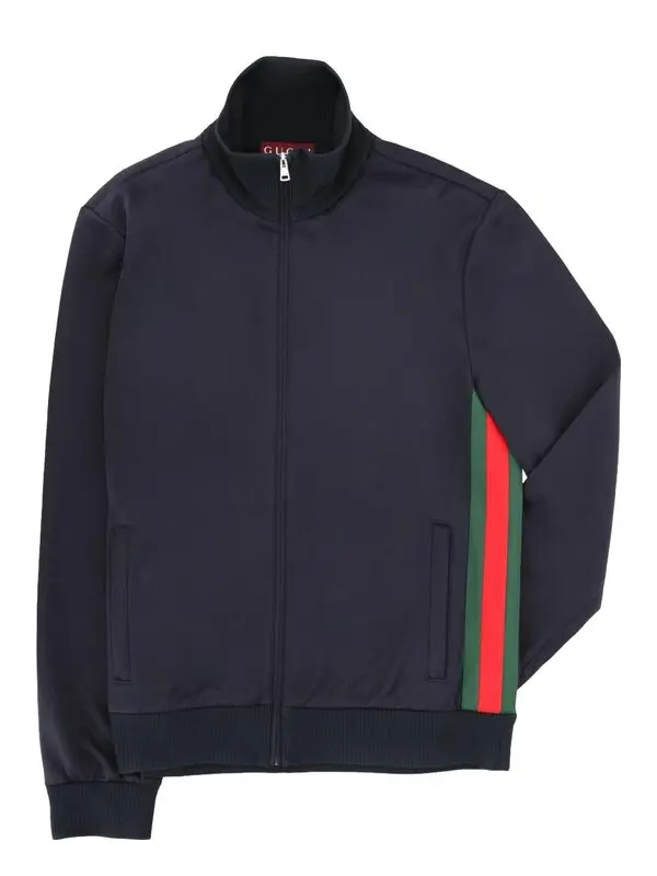 Gucci Zip Up Track Jacket - Black