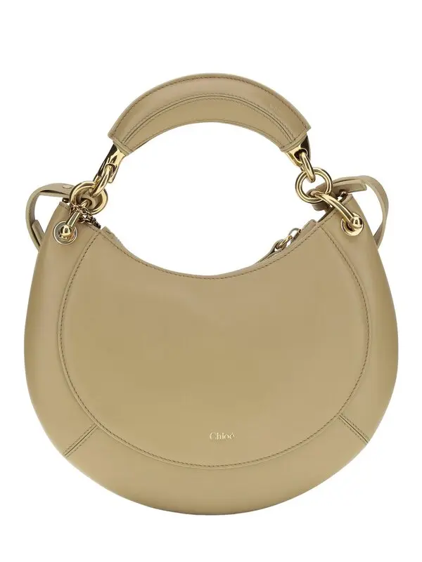 Chloé Marcie Shoulder Bag - Cream