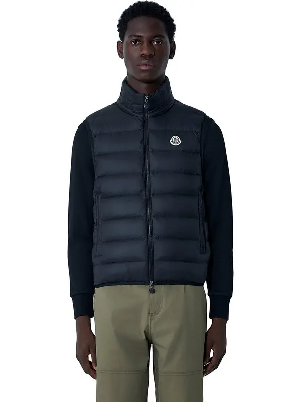 Moncler Rocoque Quilted Vest - Black