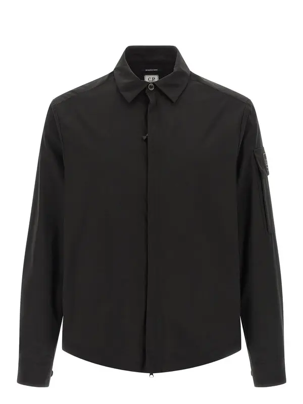 C.P. COMPANY The Metropolis Series' Overshirt - Black