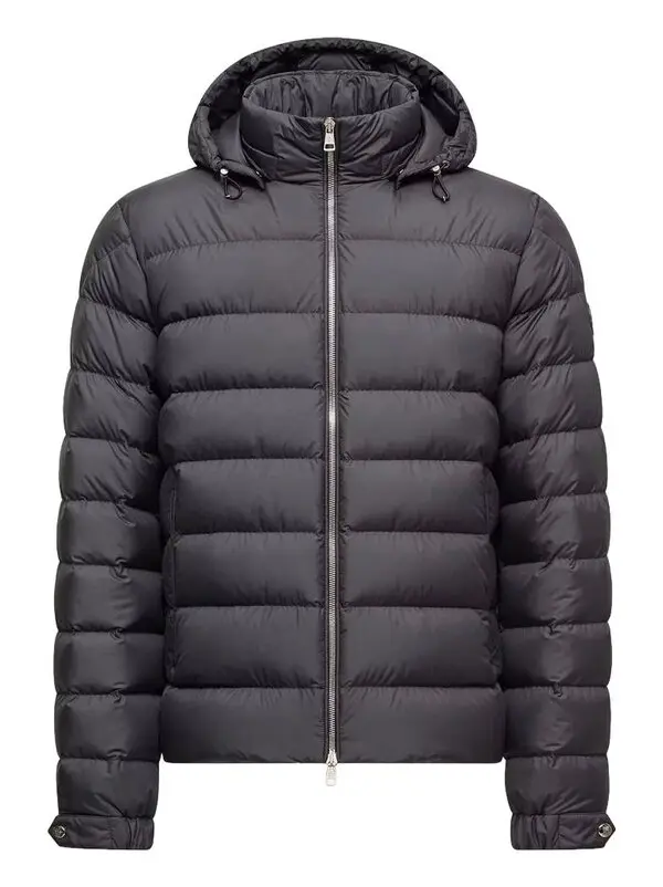 Moncler Arneb Short Hooded Down Jacket - Black