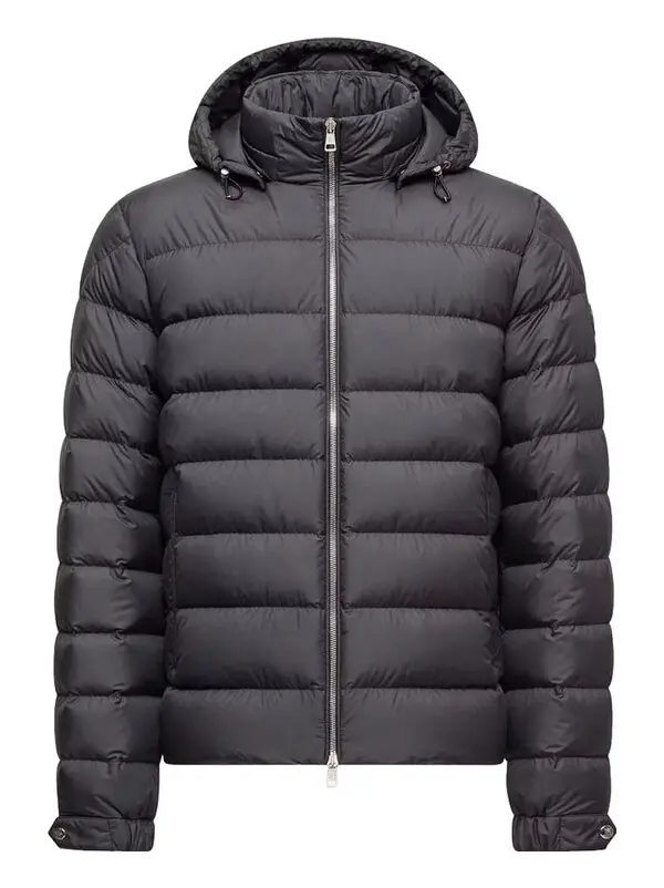 Moncler Arneb Short Hooded Down Jacket - Black