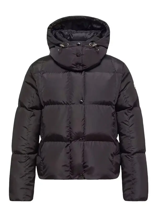 Moncler Castlenew Hooded Down Jacket - Black