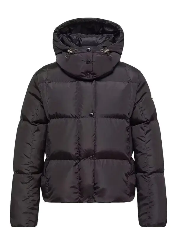 Moncler Castlenew Hooded Down Jacket - Black