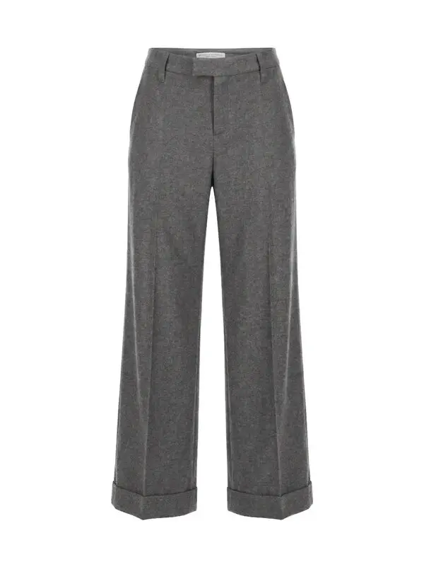 Brunello Cucinelli Wool Trousers - Multicolor