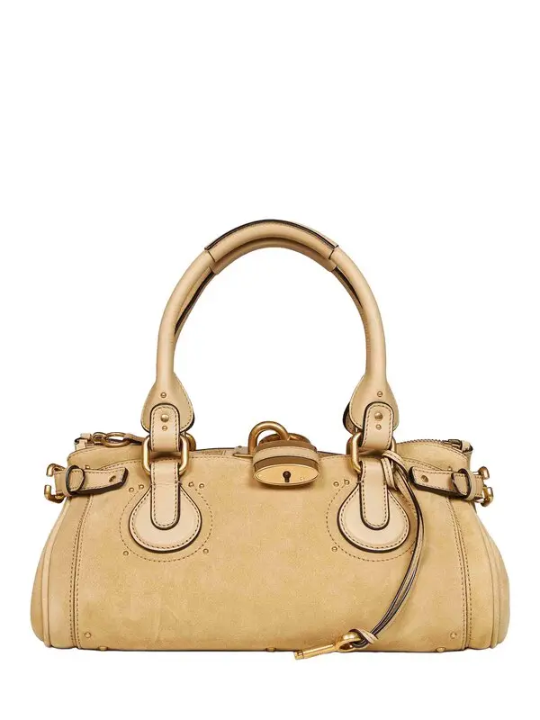 Chloé Dusty Beige Paddington Handbag - Multicolor