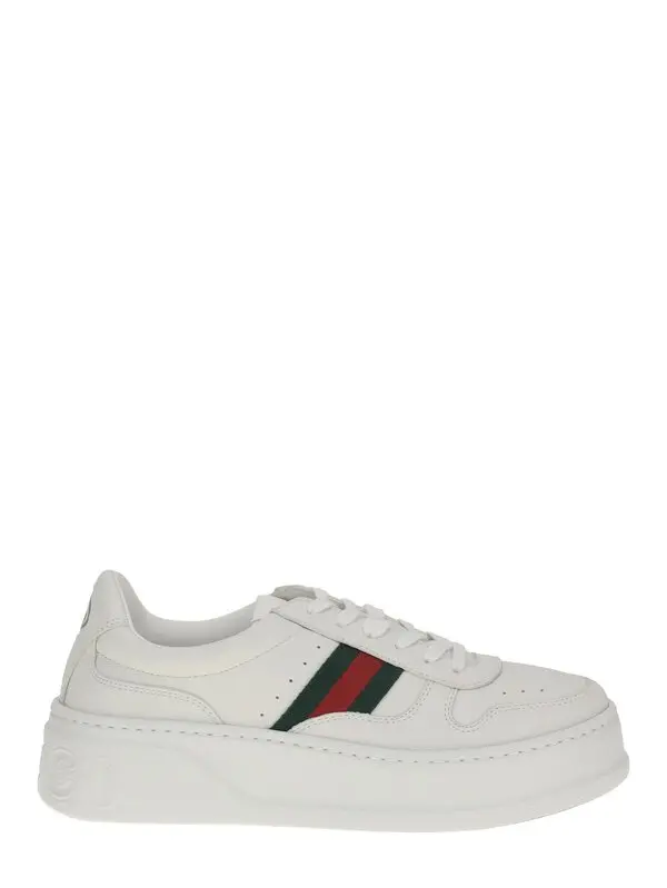 Gucci Oversized Sole Sneakers - White
