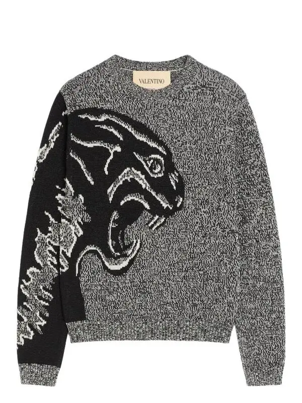 Valentino Garavani Grey Sweaters & Knitwear Jumpers - Gray