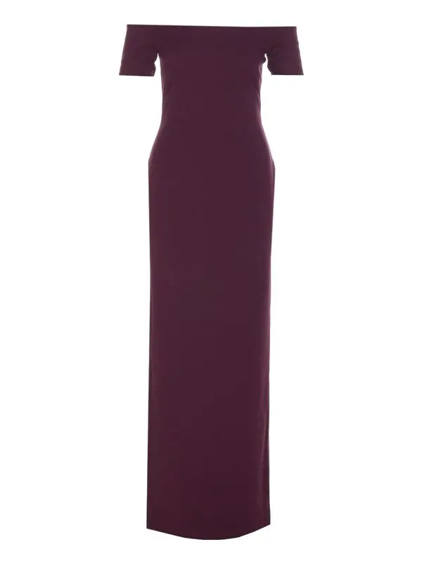 Solace London Nile Maxi Dress - Red