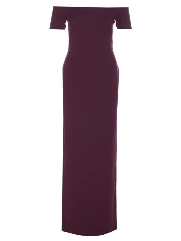 Solace London Nile Maxi Dress - Red