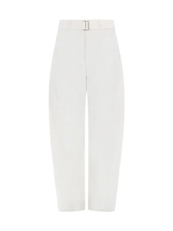 LEMAIRE Twisted Pants - White