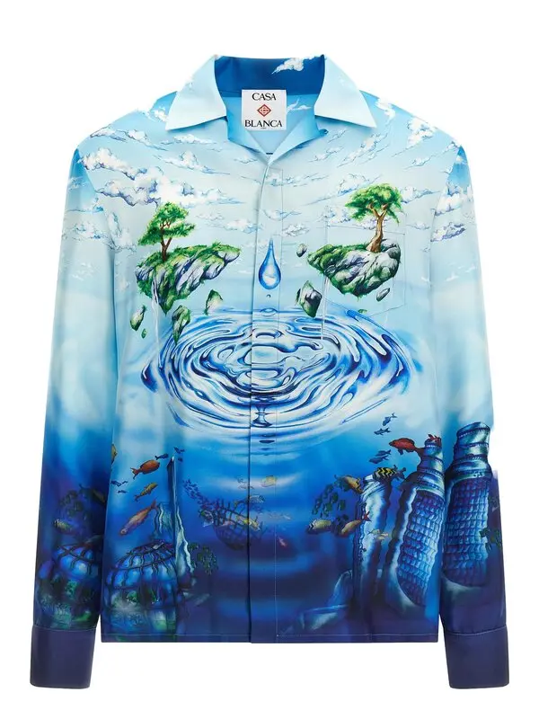 Casablanca Lost Atlantis' Shirt - Multicolor