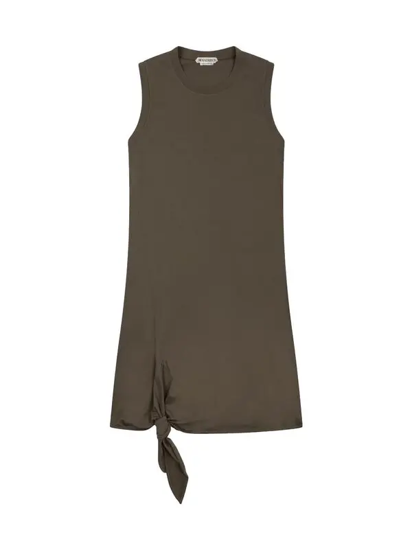 JW Anderson Knotted Mini Dress - Green