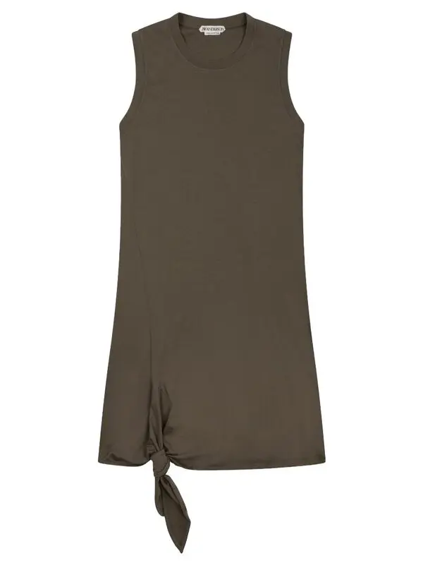 JW Anderson Knotted Mini Dress - Green
