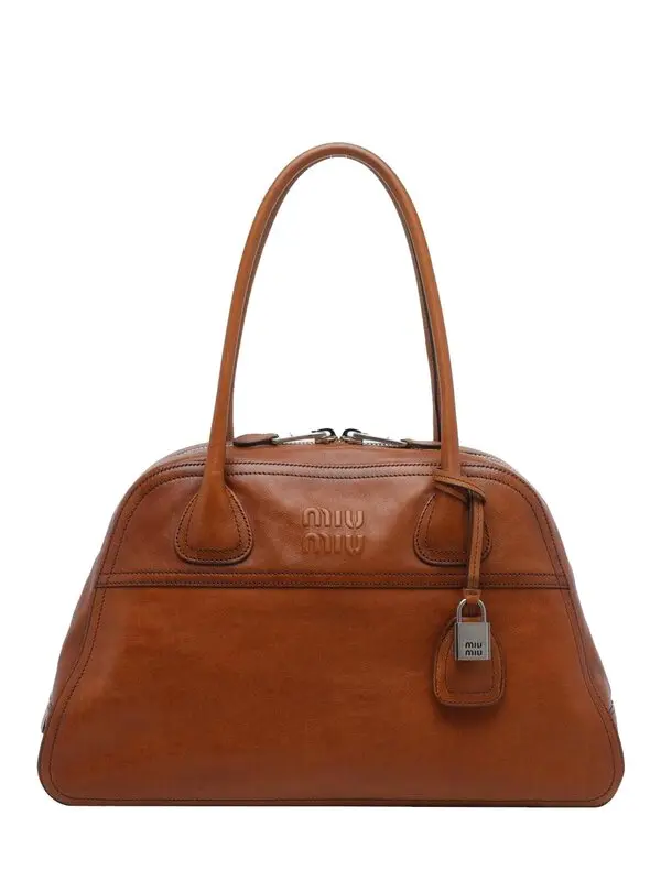 Miu Miu Vivant Handbag - Brown