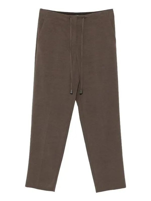 Giorgio Armani Straight Trousers - Gray
