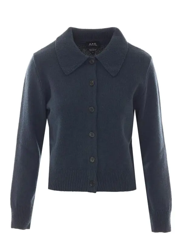 A.p.c. Marie Cardigan - Blue