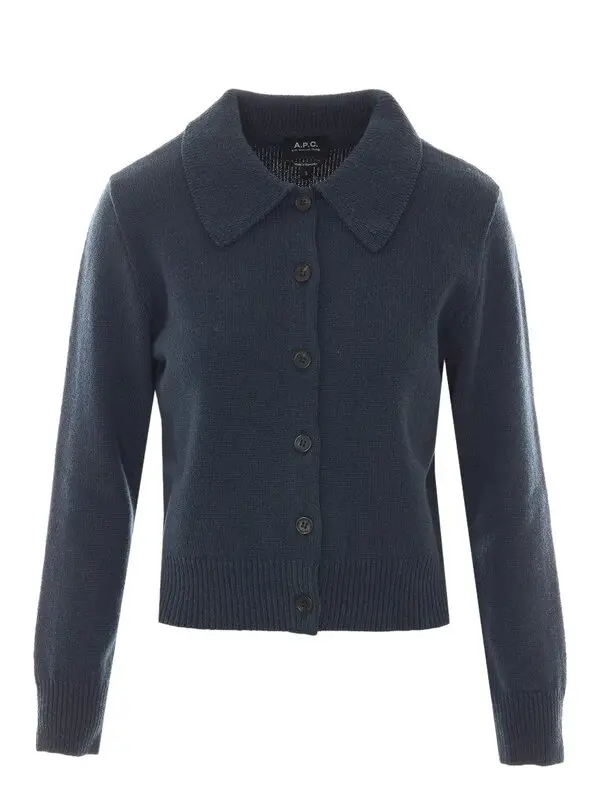 A.p.c. Marie Cardigan - Blue