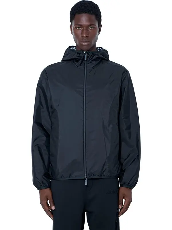 Moncler Reversible Hooded Zip Jacket - Black