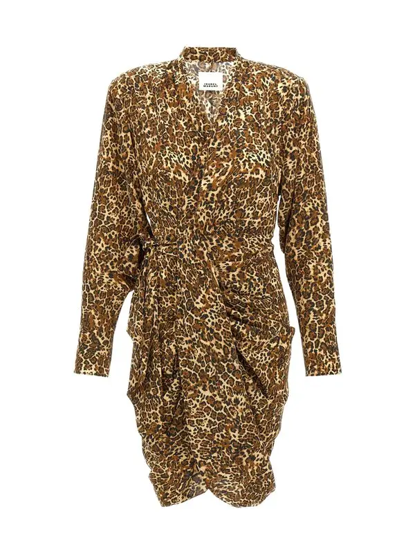 Isabel Marant Étoile Cleora Dress - Multicolor