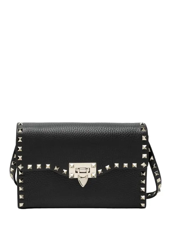 Valentino Garavani Small Rockstud Crossbody Bag - Black