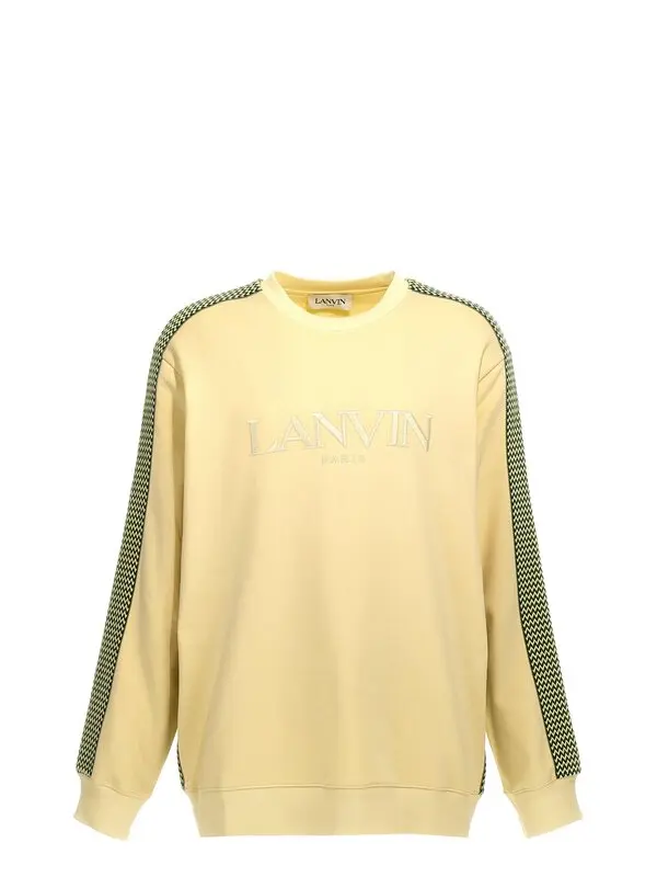 LANVIN Side Curb Sweatshirt - Yellow