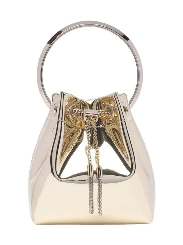 JIMMY CHOO Bon Bon Bucket Bag - Gold