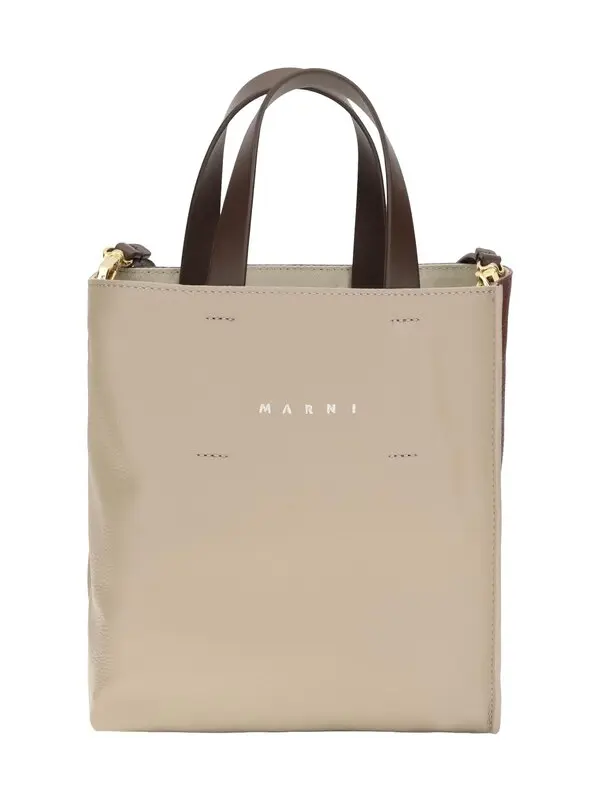 Marni Museo Mini Handbag - Cream