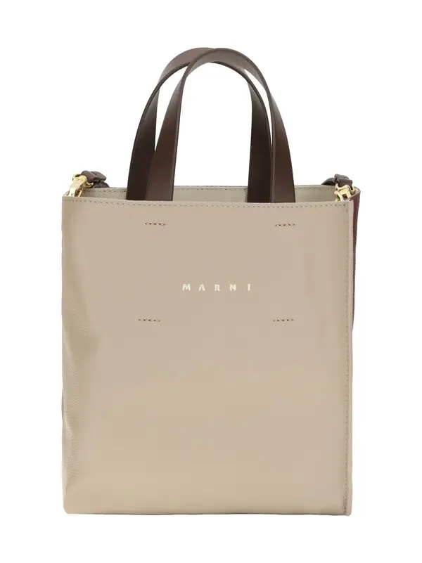 Marni Museo Mini Handbag - Cream