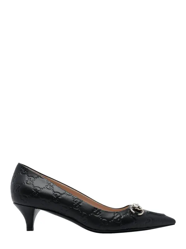 Gucci Leather Pumps - Black