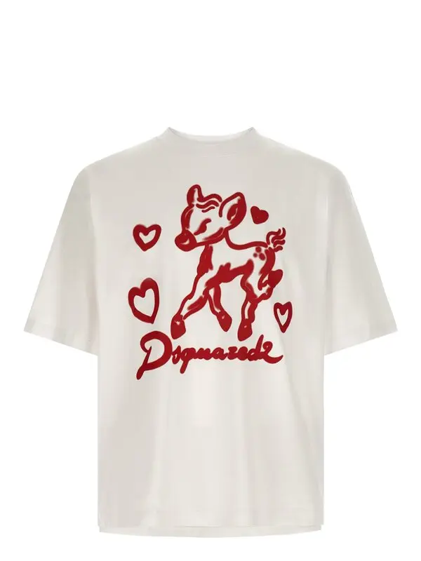 Dsquared2 Printed T-shirt - Red