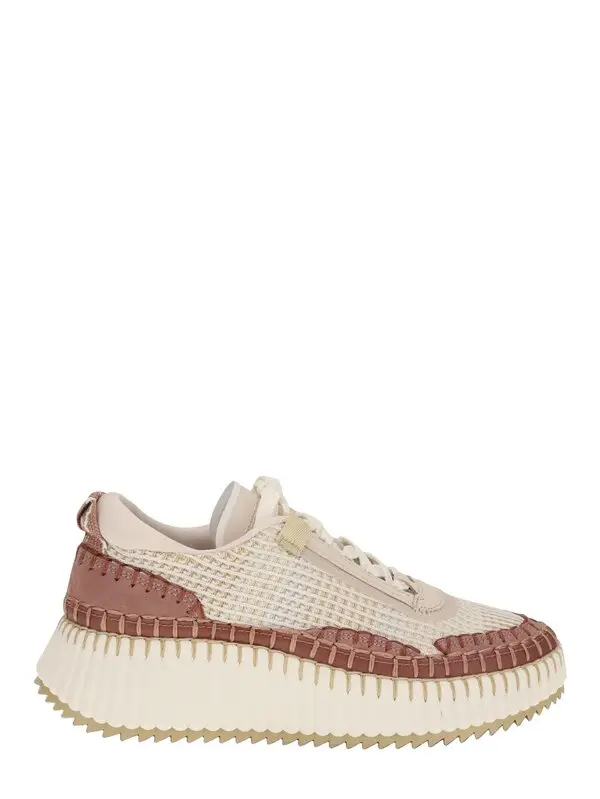 Chloé Nama Sneakers - Cream