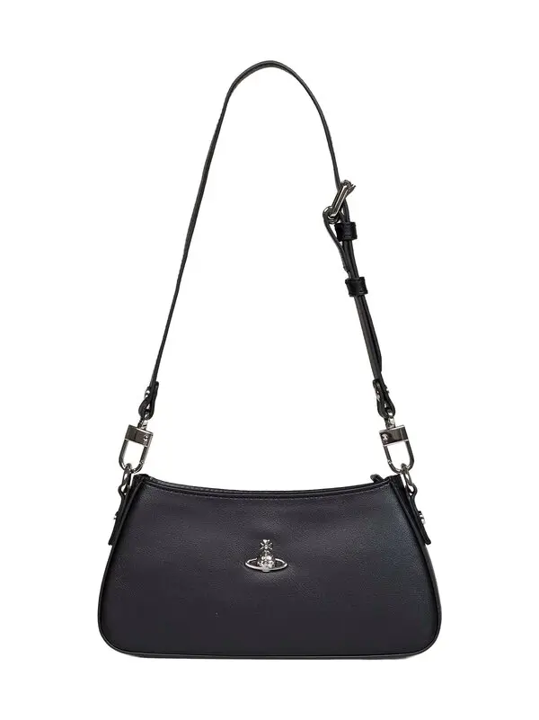 VIVIENNE WESTWOOD Black Tasha Shoulder Phone Shoulder Bag - Multicolor