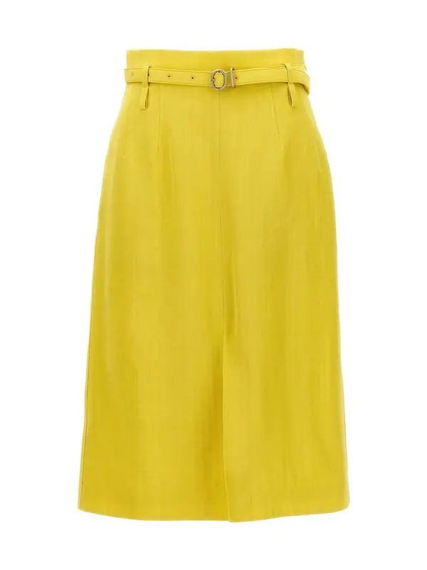 JIL SANDER 66' Skirt - Yellow