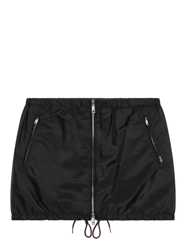 Prada Re-nylon Mini Skirt - Black