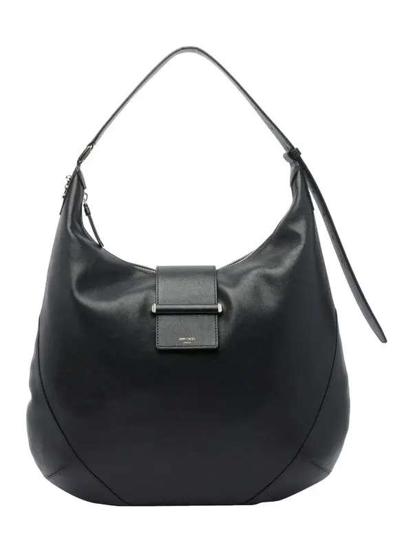 JIMMY CHOO Bar Hobo Bag - Black