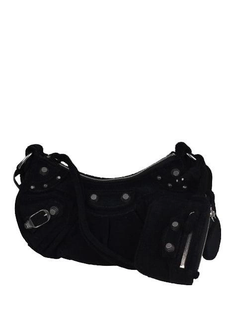 Balenciaga Cagole Xs Shoulder Bag - Black