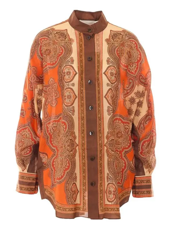 Zimmermann Mahon Dolman Shirt - Orange