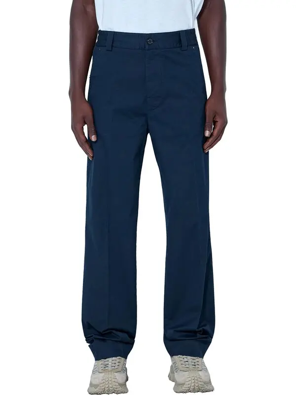 Moncler Straight Leg Tailored Trousers - Blue