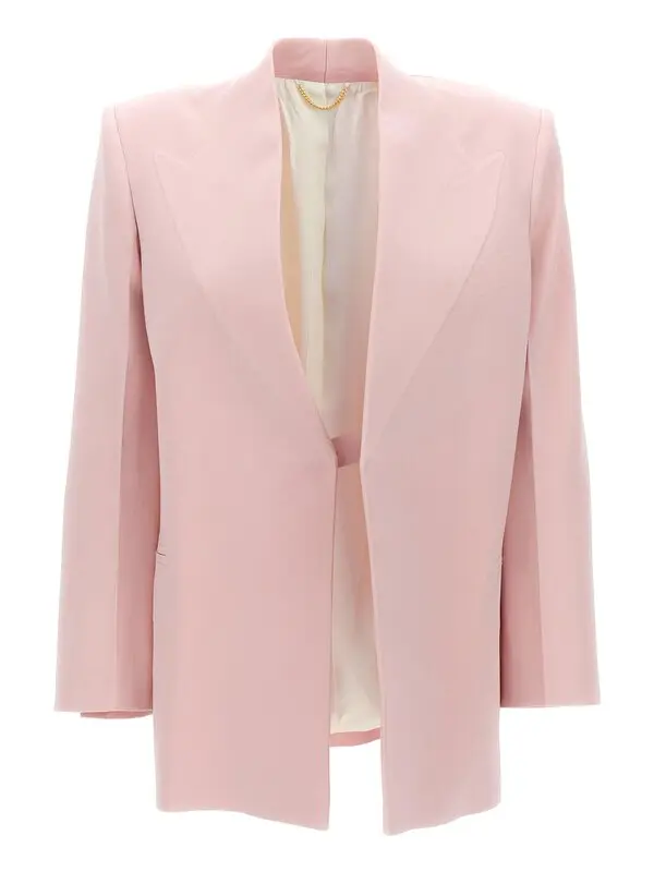 Victoria Beckham Blazer Jacket - Pink