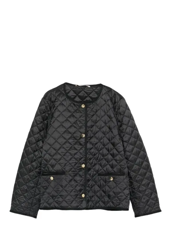 Max Mara Nylon Quilted Blouson Jacket - Multicolor