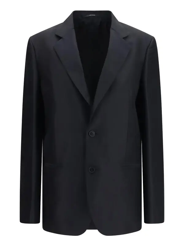 Gucci Silk Faille Jacket - Black