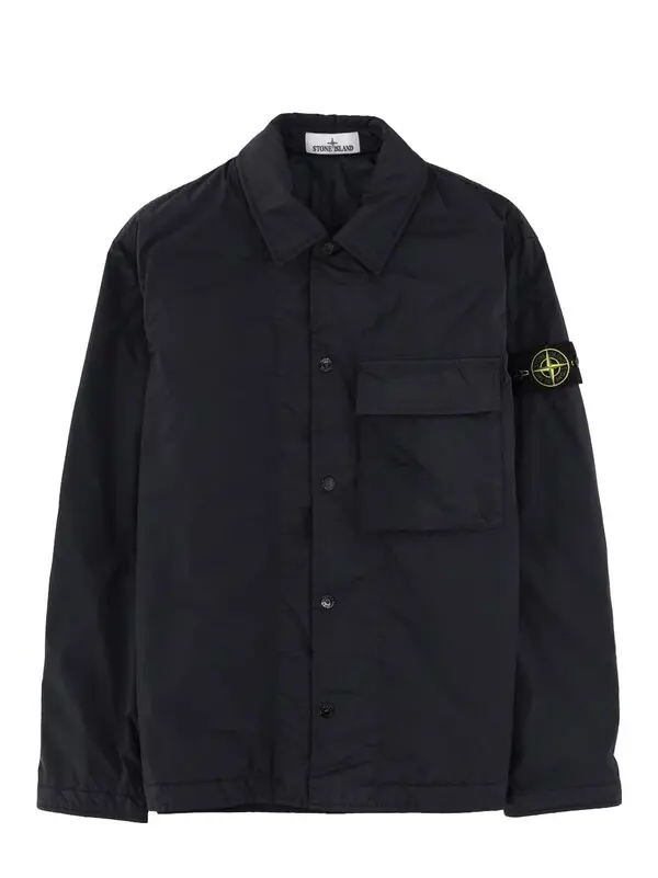 Stone Island Padded Overshirt - Blue