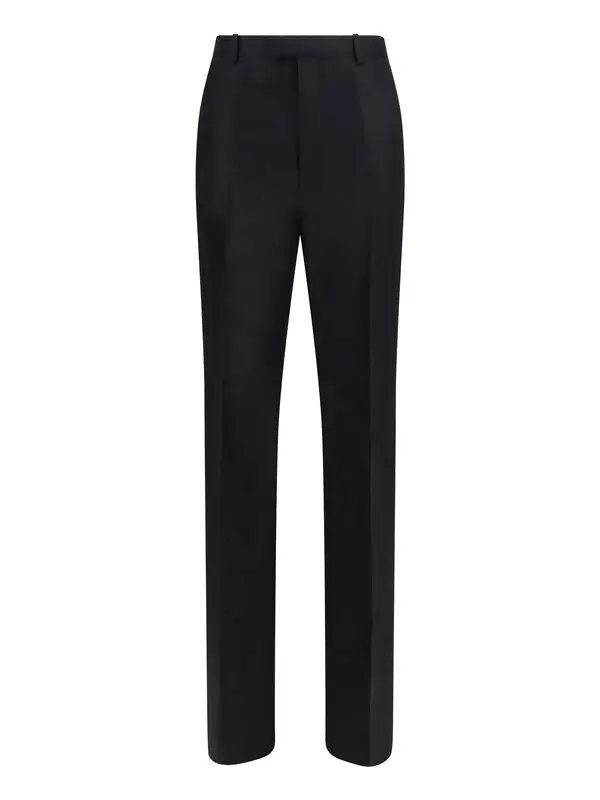Gucci Silk Faille Pants - Black