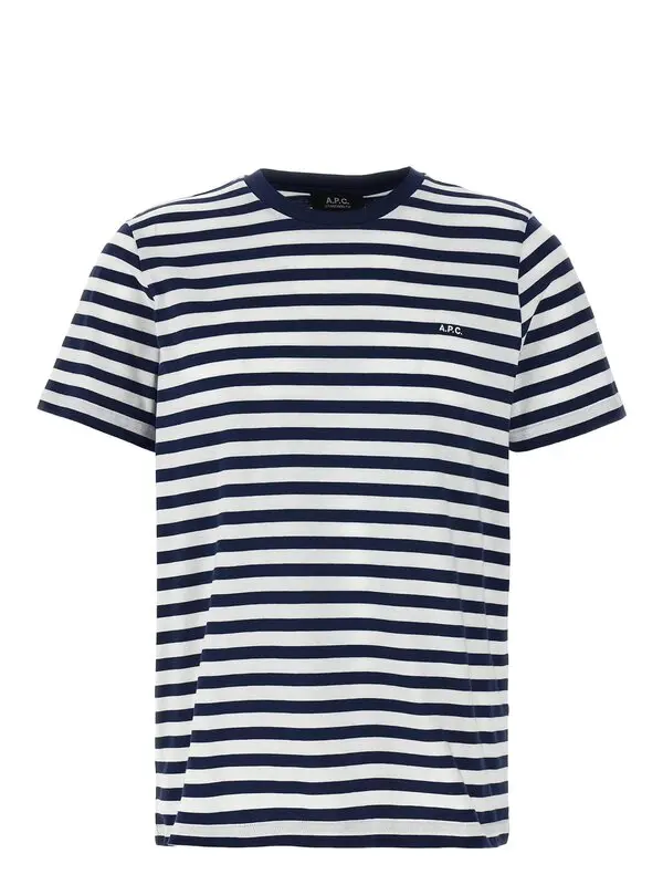 A.p.c. Emilien' T-shirt - Blue